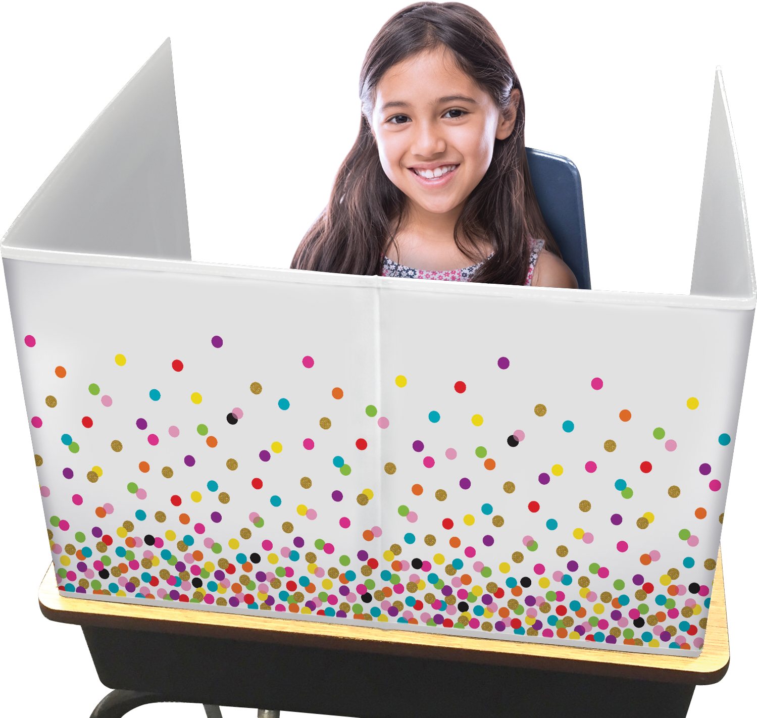 Confetti Classroom Privacy Screen – School Crossing & Toy Station