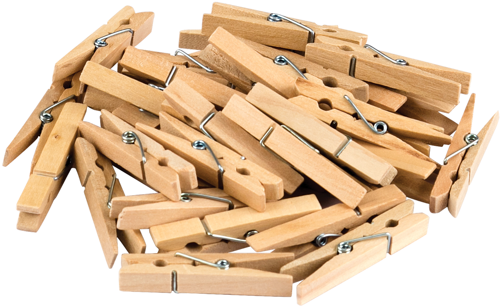 STEM Basics: Medium Clothespins - 50 Count – School Crossing & Toy Station