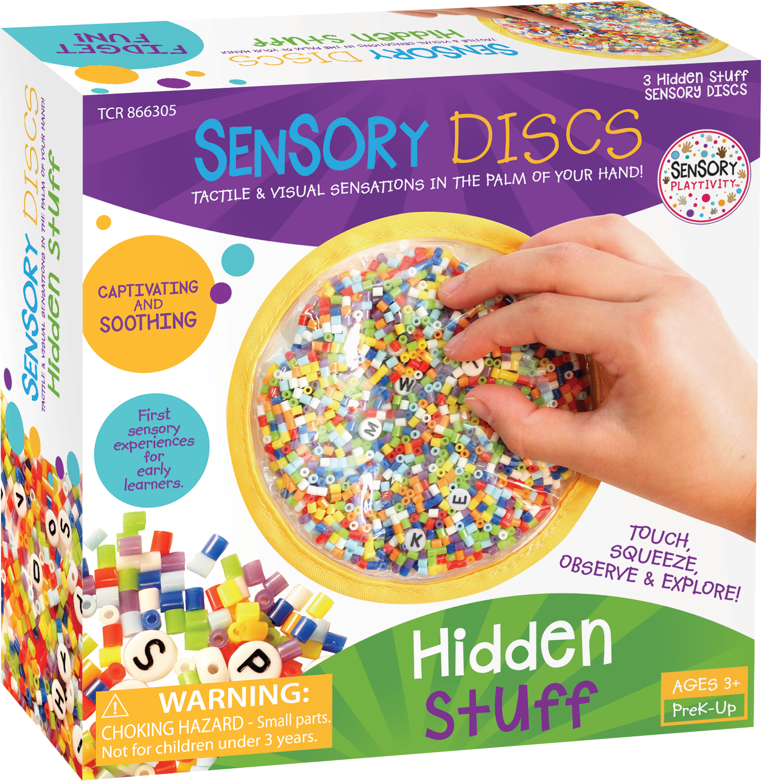 Sensory Playtivity™ Sensory Discs: Hidden Stuff – School Crossing & Toy ...