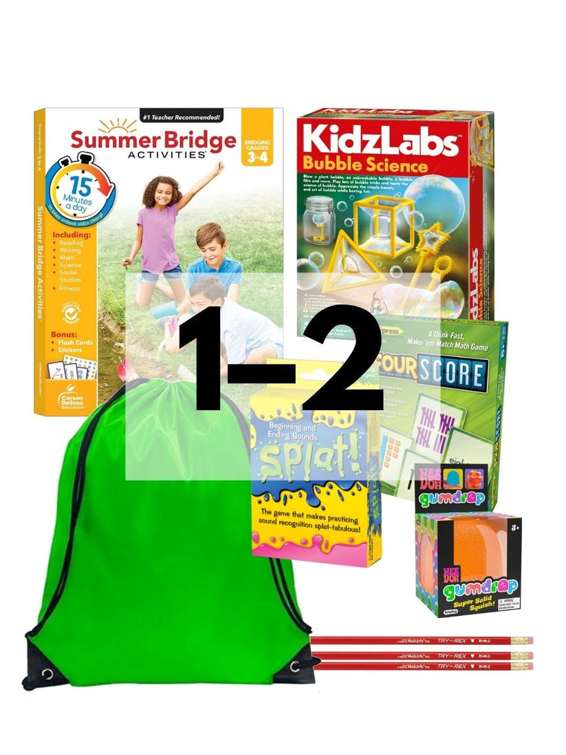 Summer Learning Pack Grades 1-2 – School Crossing & Toy Station