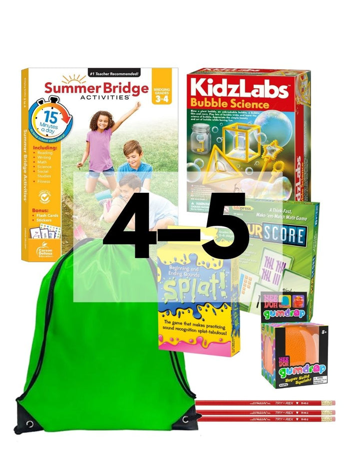 Summer Learning Pack Grades 4-5 – School Crossing & Toy Station