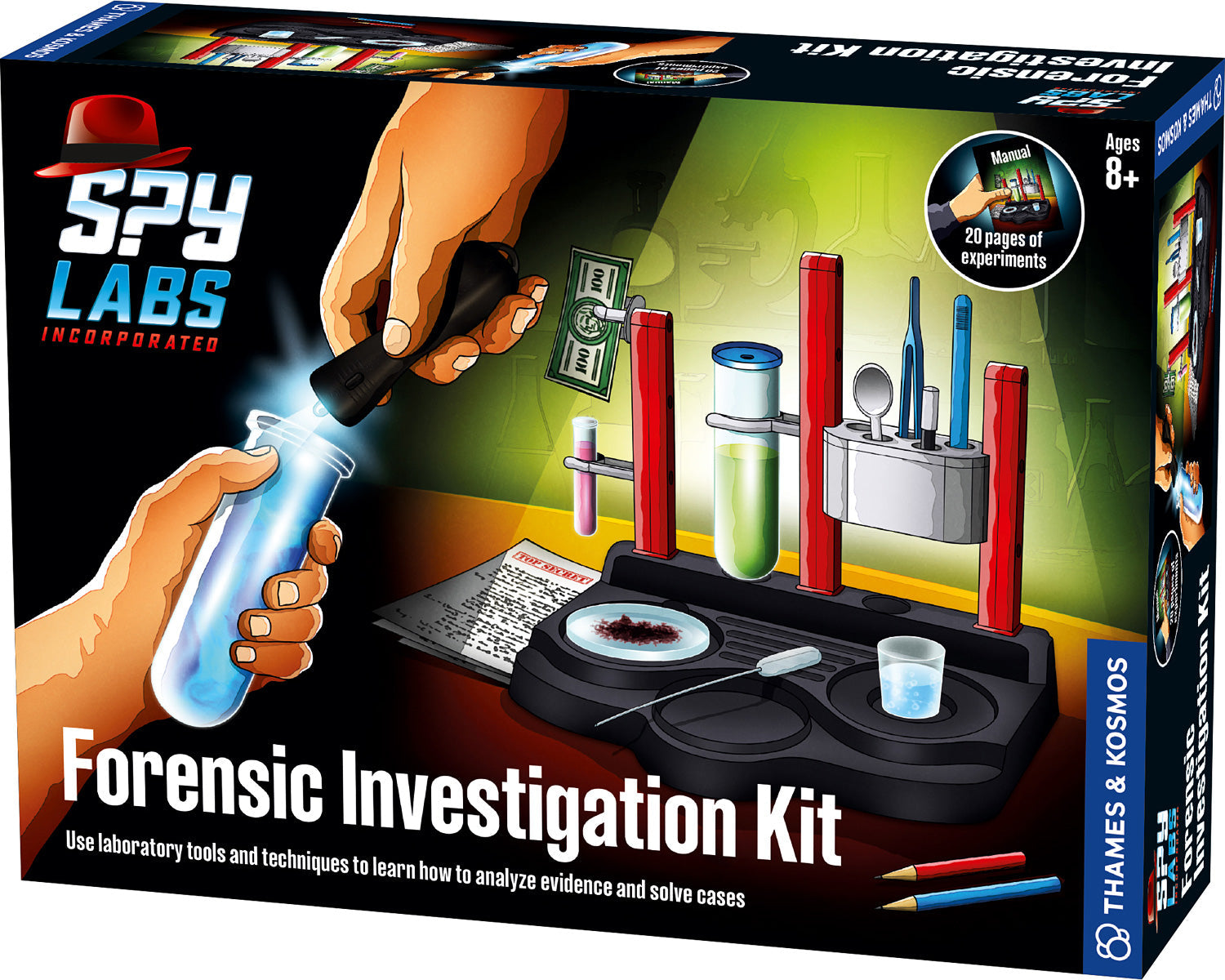 Spy Labs: Forensic Investigation Kit – School Crossing & Toy Station